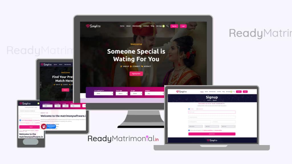 Readymade PHP Matrimonial Script - Start Your Own Matrimonial Business Today!